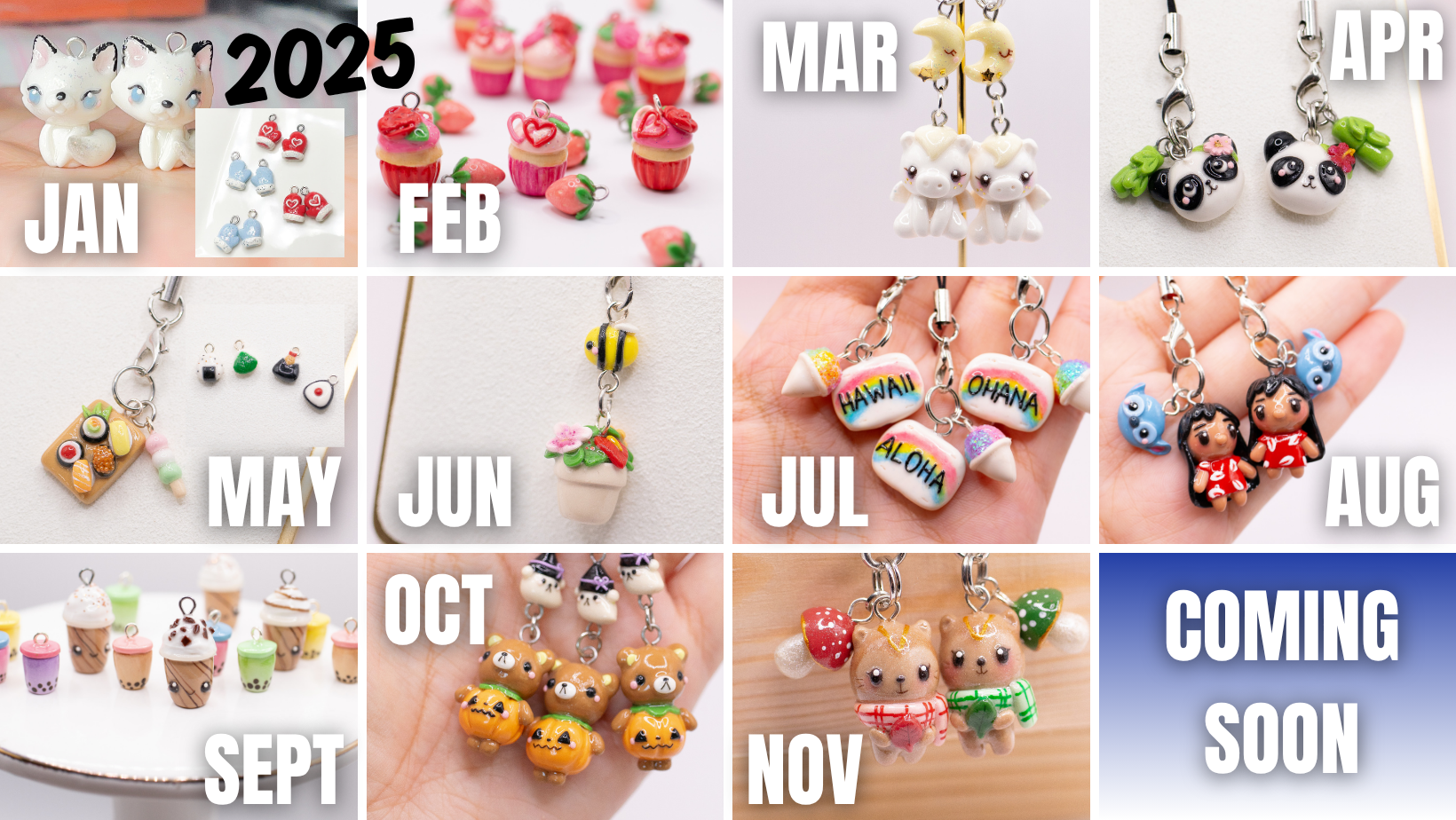 Charm of the Month Bundle – Oahu Charms