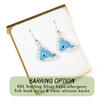 Blue Whale Polymer Clay Charm – Oahu Charms